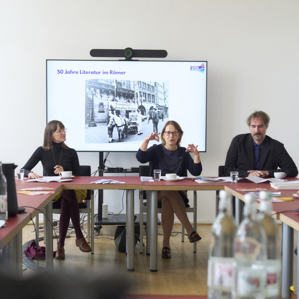 OPEN BOOKS und 50 Jahre Literatur im Römer - Der Frankfurter