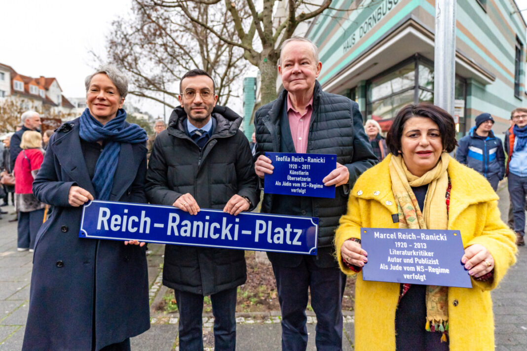 Stadt Frankfurt ehrt Teofila und Marcel Reich-Ranicki - Der Frankfurter